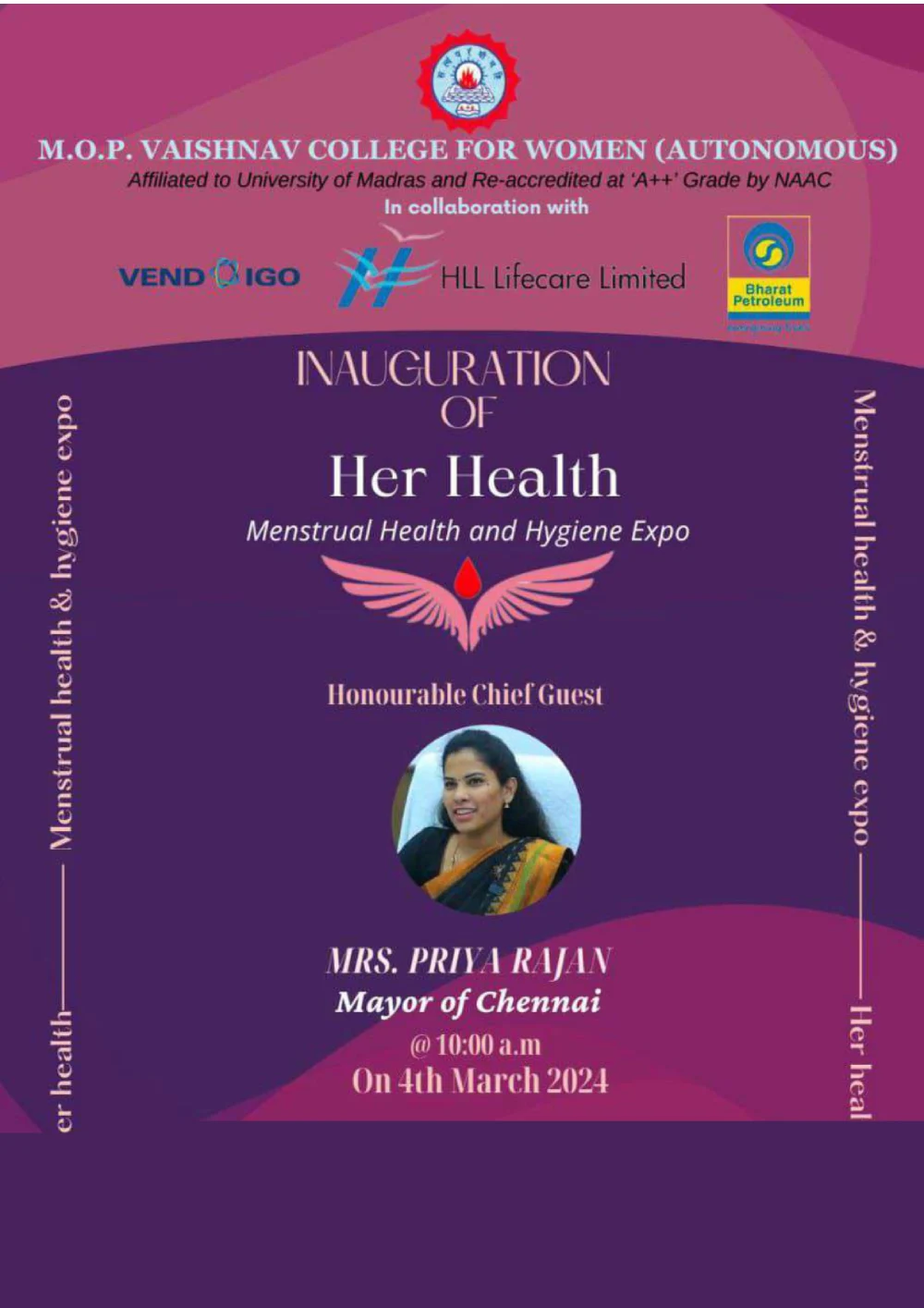 Inauguration of Her Health - MOP