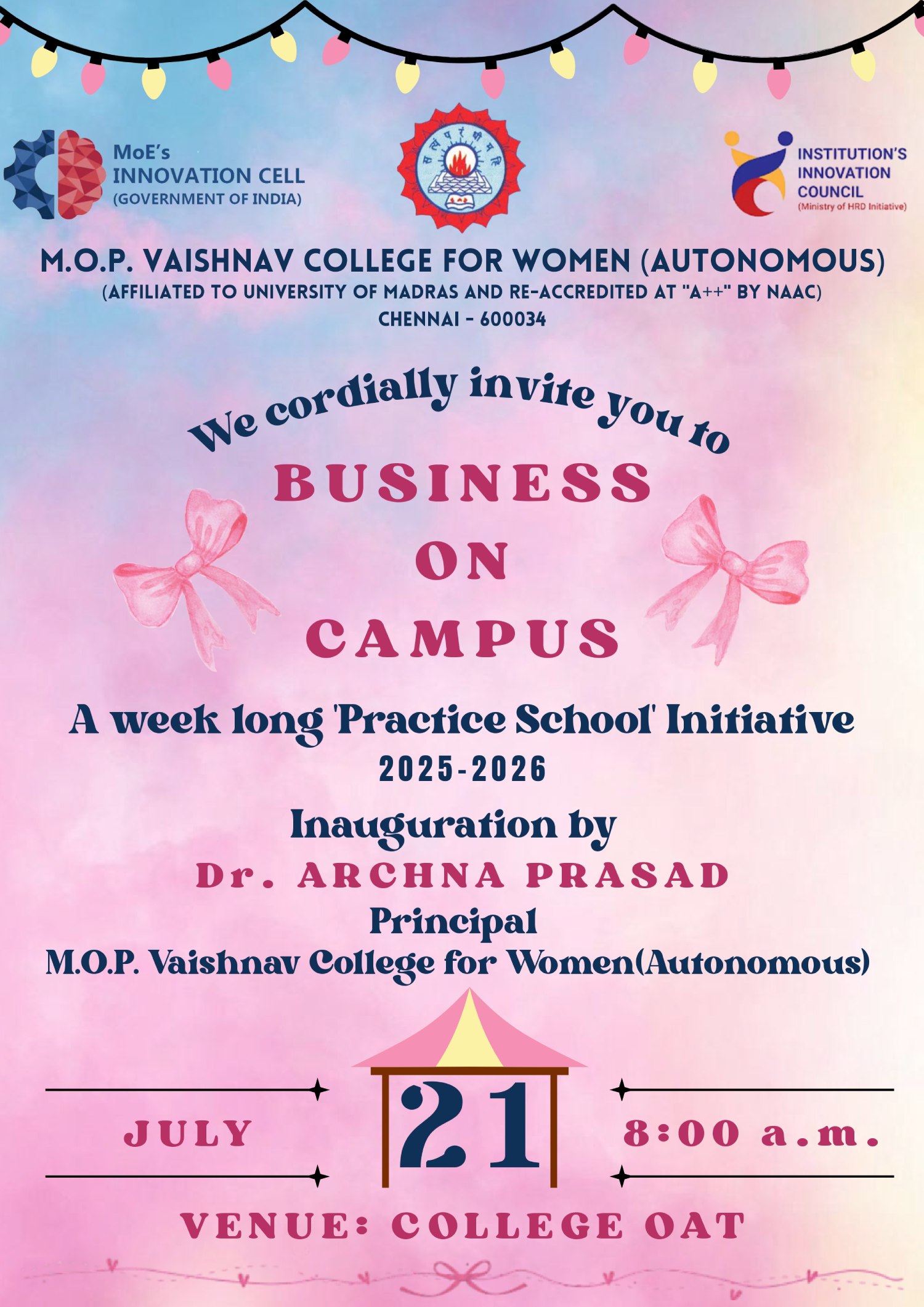 Business on Campus - MOP