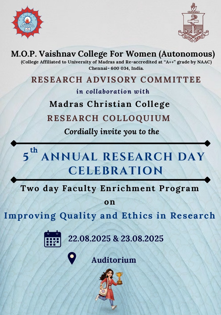 5th Annual Research Day Celebration - MOP